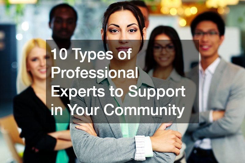 10 Types of Professional Experts to Support in Your Community - Chicago ...